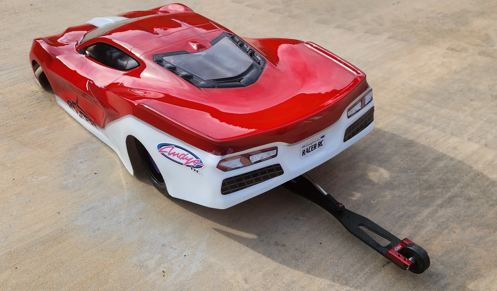 Racer RC by Andy’s RC C8 Z06 No Prep .040 Drag Body – Racer Rc