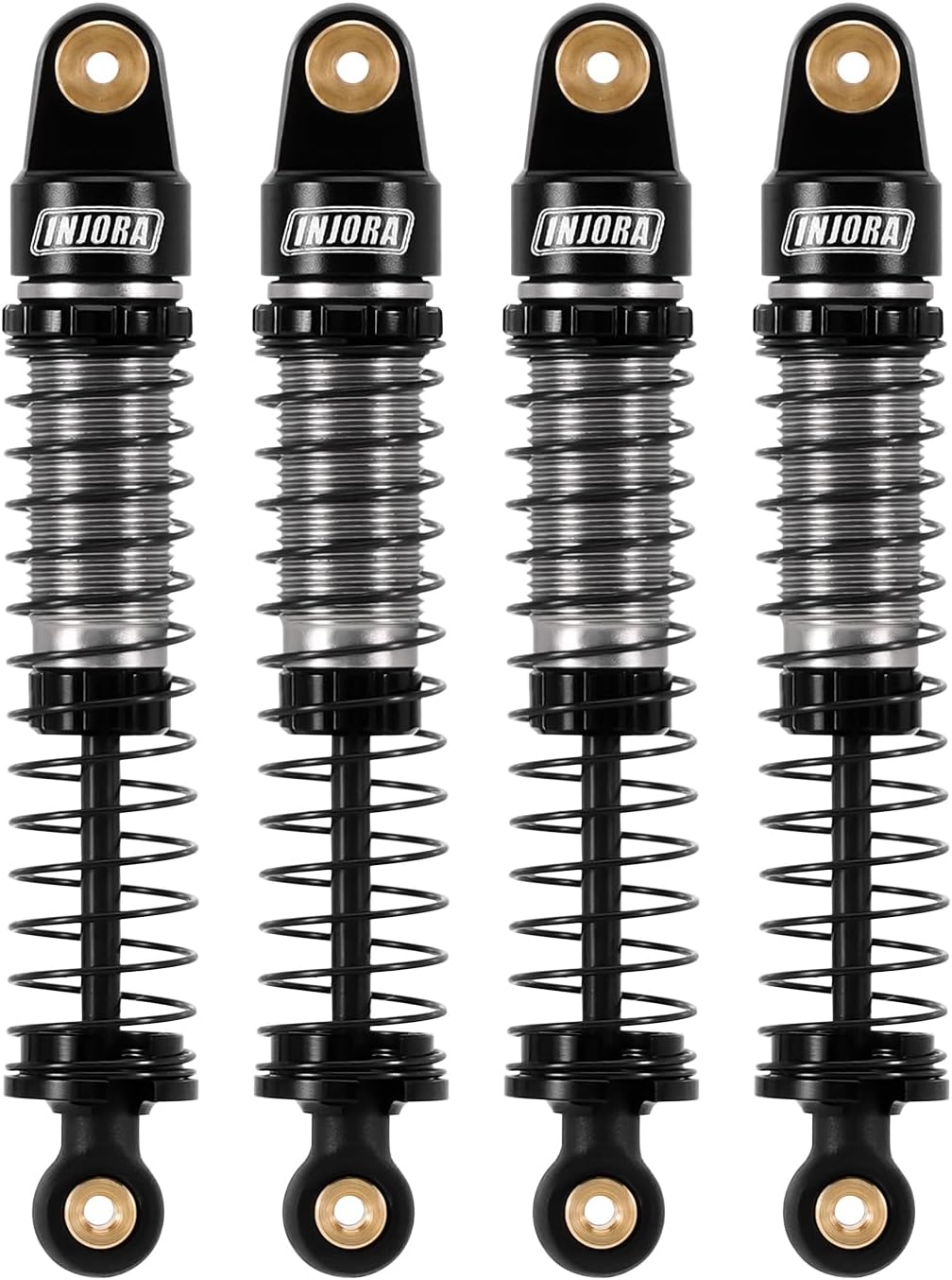 INJORA 52mm Big Bore Shock Absorber Oil Damper for 1/24 RC Crawler Axi ...