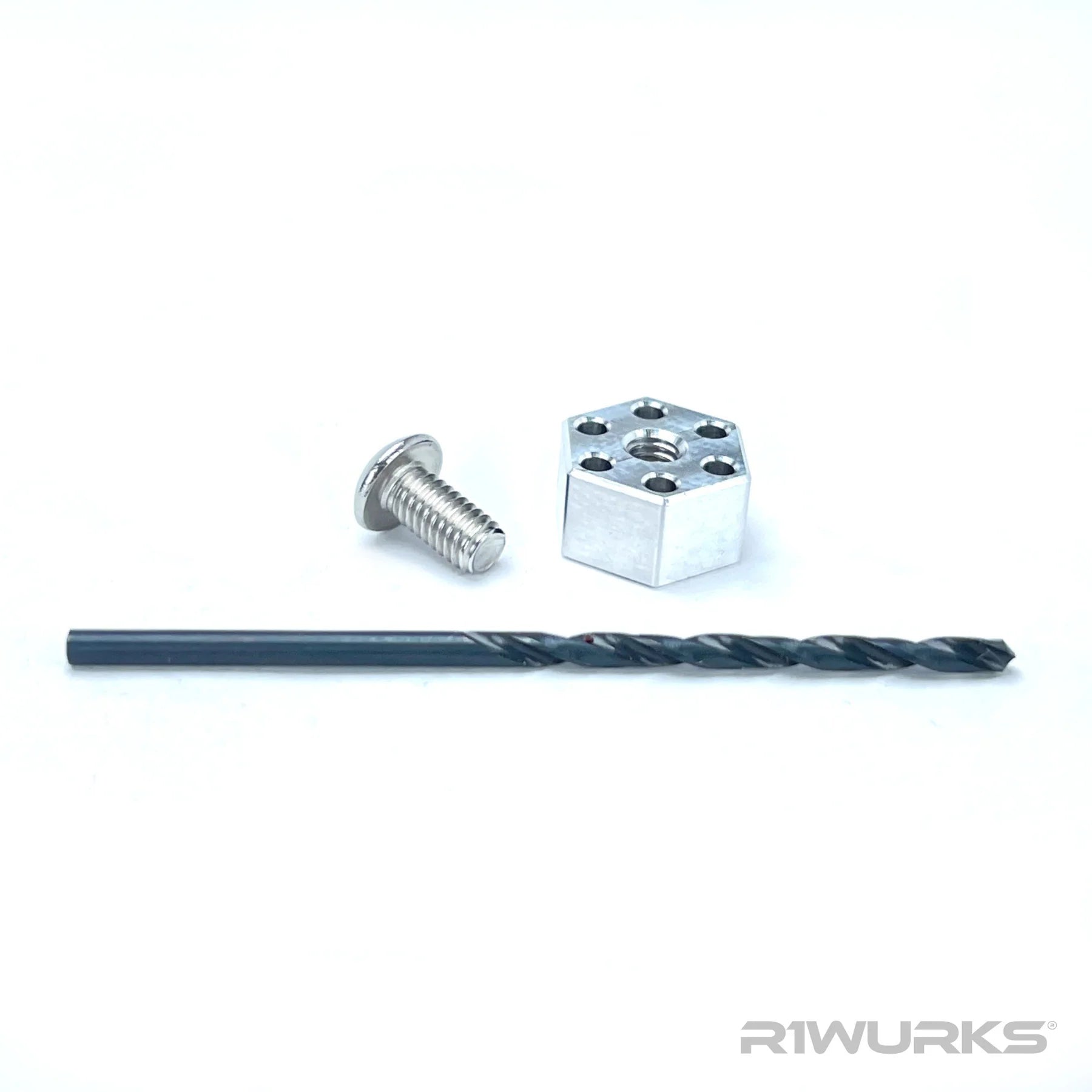R1WURKS DC1 Clamping Wheel Hex, Pinned – Racer Rc