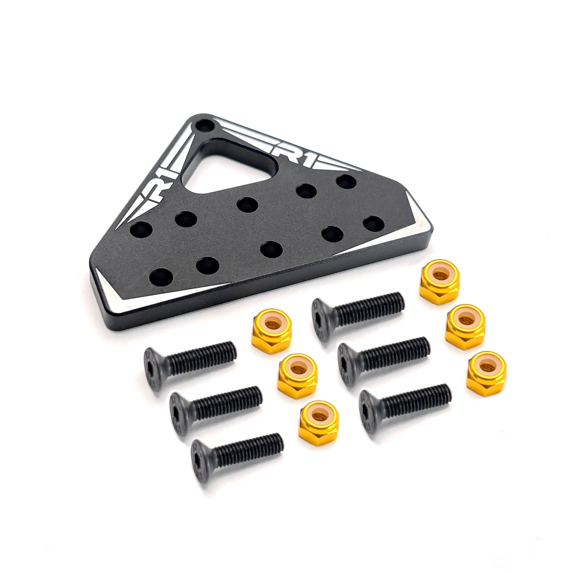 r1 Wurks DC1 Wheelie Bar Bracket, Drop Down – Racer Rc