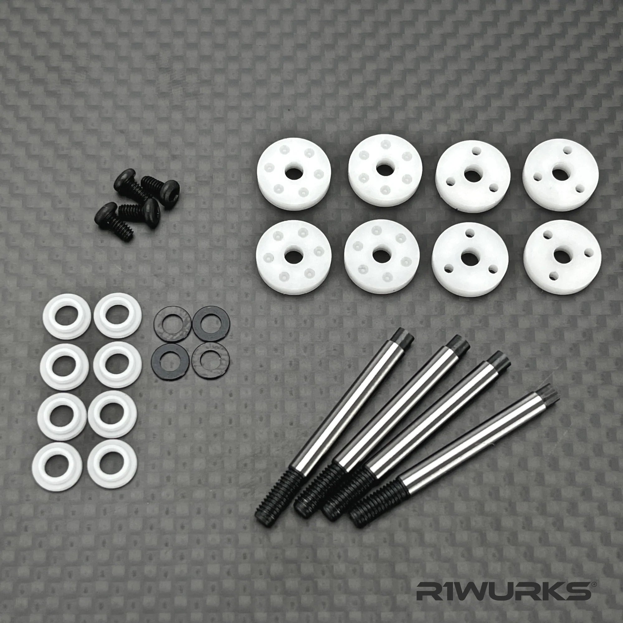 R1WURKS DC1 V1 Shock Upgrade Kit – Racer Rc