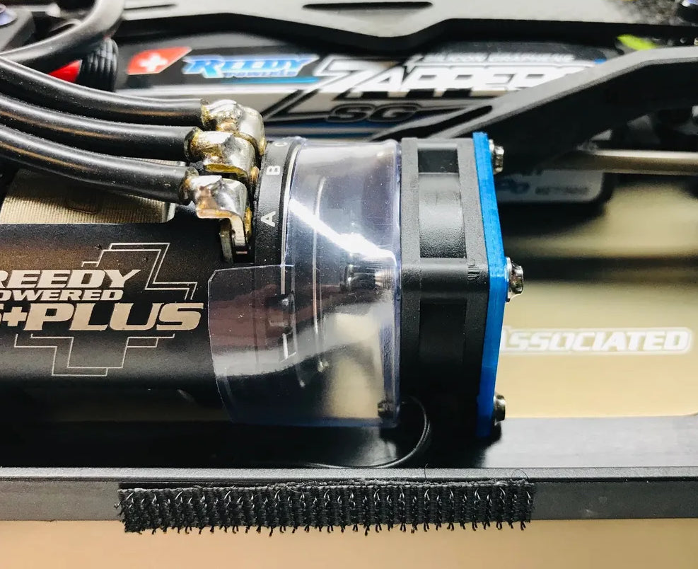 Klinik RC Max Cool Inline Fan Shroud Only AE B64, Xray XB4, Yokomo YZ4 ...