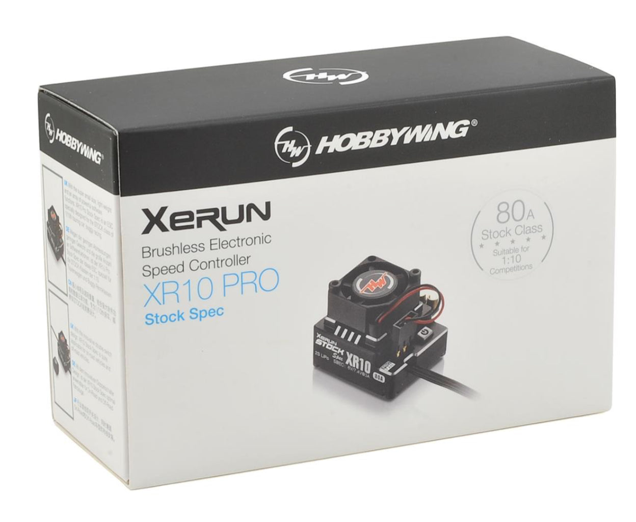 Hobbywing Xerun XR10 Pro 1S Stock Spec 1/12 Sensored Brushless ESC ...