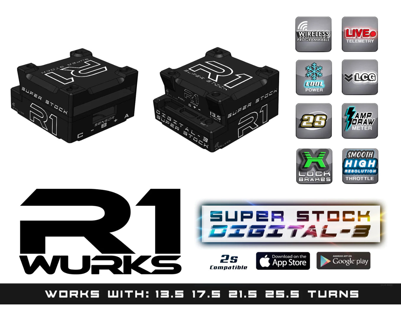 R1 Wurks Digital-3 MOD ESC – Racer Rc