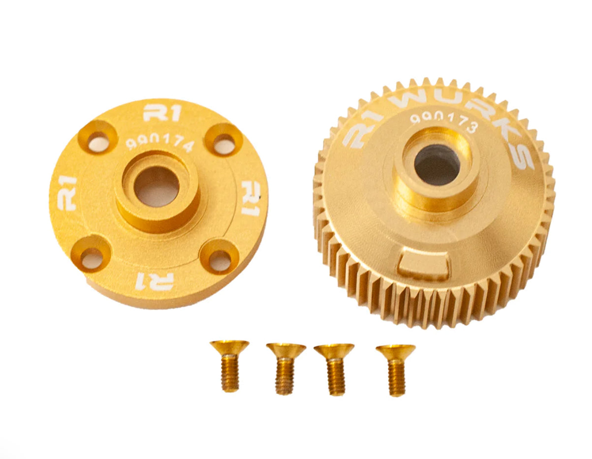 R1 Wurks DC1 Aluminum Gear Diff Case – Racer Rc