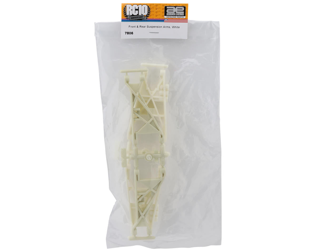 Team Associated RC10T Front & Rear Suspension Arms (White) – Racer Rc