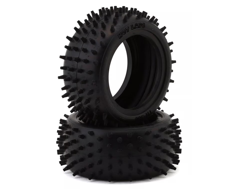 Yokomo Super Dog Fighter Works '91 Rear 2.2" Low Spike Tires – Racer Rc