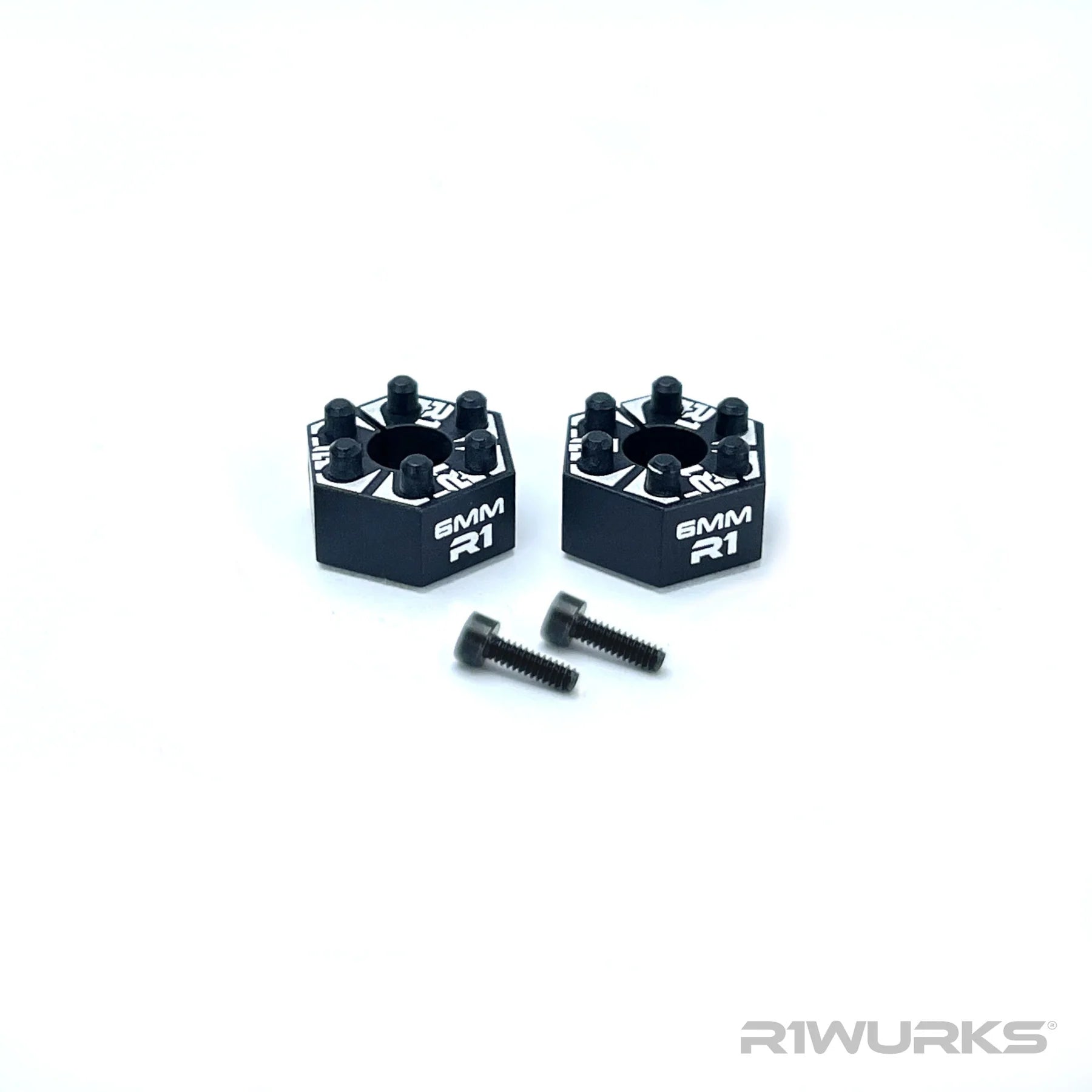 R1WURKS DC1 Clamping Wheel Hex, Pinned – Racer Rc