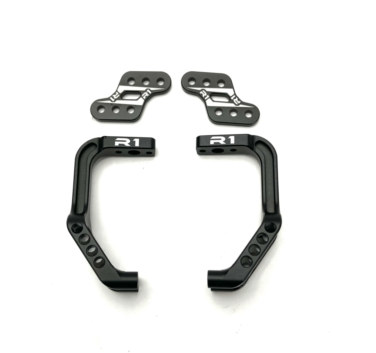 R1 Wurks DC1 Rear Hub Body Mount (Black) – Racer Rc