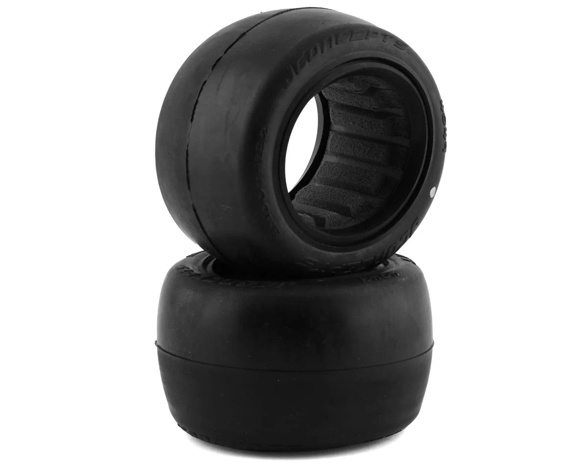 JConcepts Smoothie 2 LP 2.2" Slick Truck Tires (2) (Aqua A2) – Racer Rc