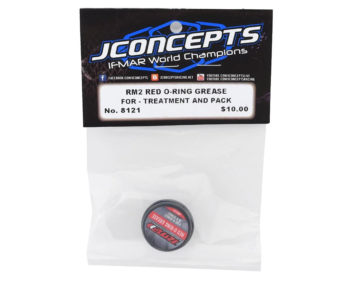 JConcepts RM2 O-Ring Grease Lubricant (Red) – Racer Rc
