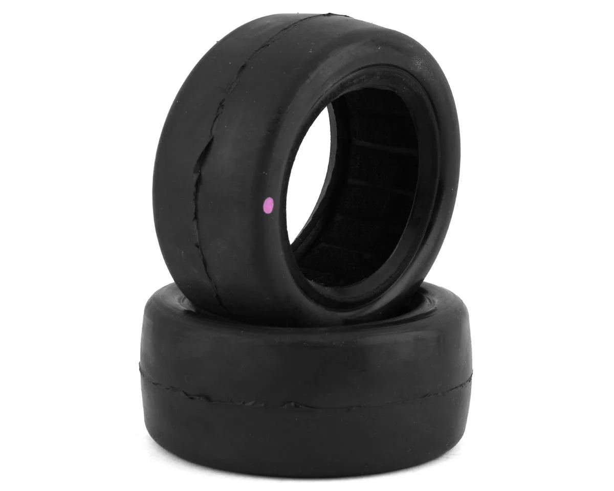 Raw Speed RC "Slick" 2.2" 1/10 Front 4WD Buggy Tires (2) (Gumball (Pin ...