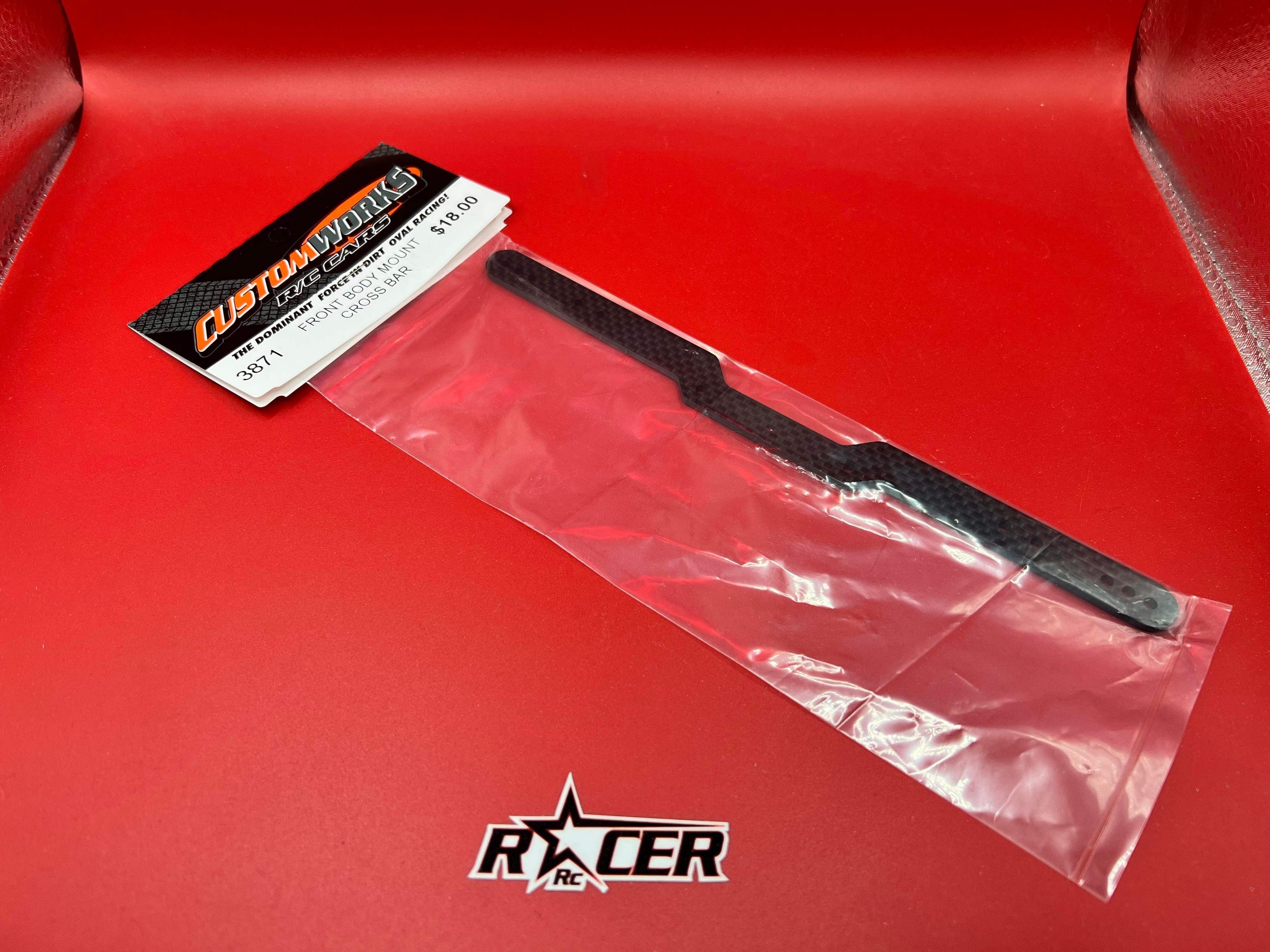 Custom Works PATRIOT FRONT BODY MOUNT CROSS BAR – Racer Rc