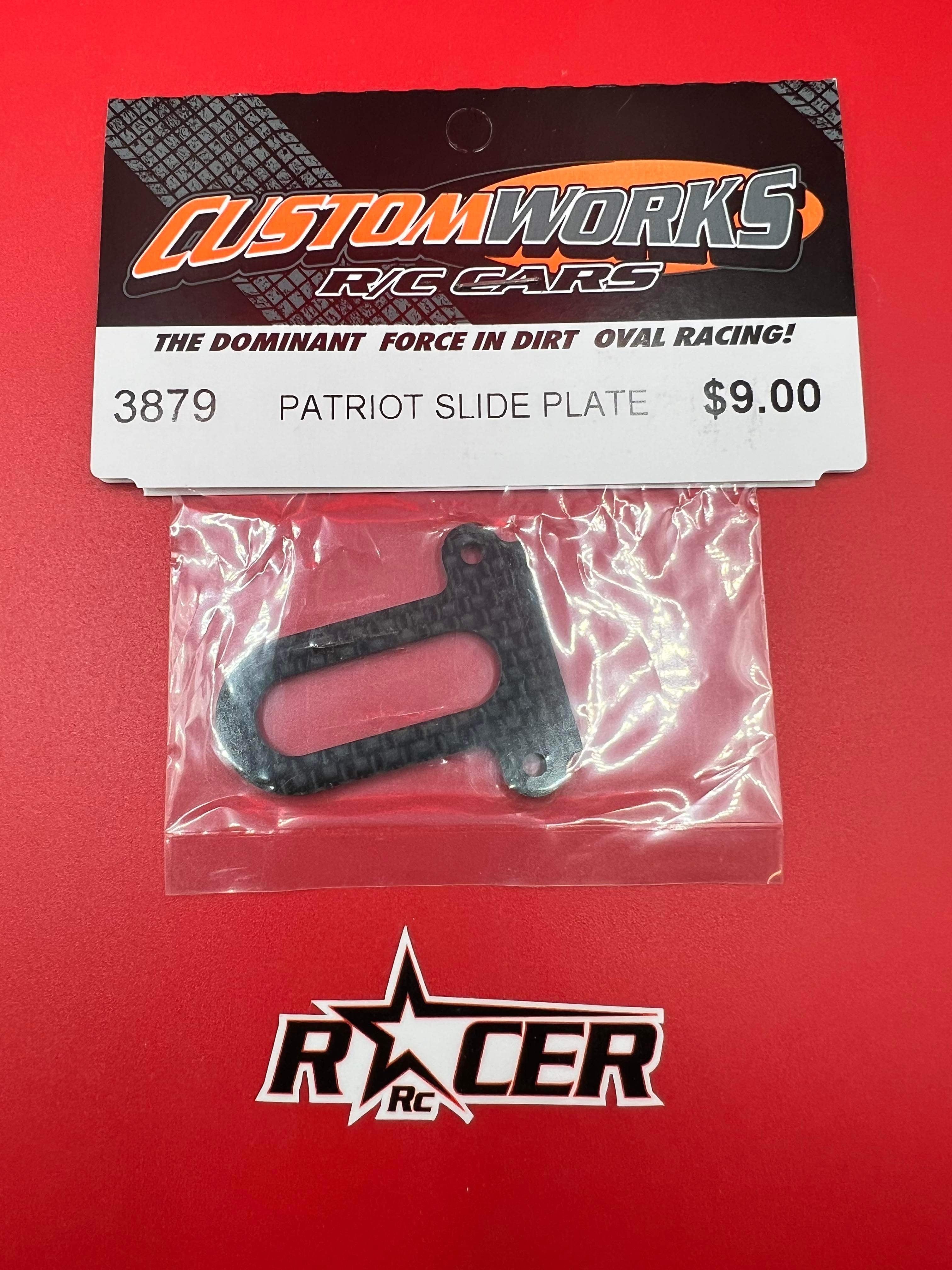 Custom Works PATRIOT SLIDE PLATE – Racer Rc