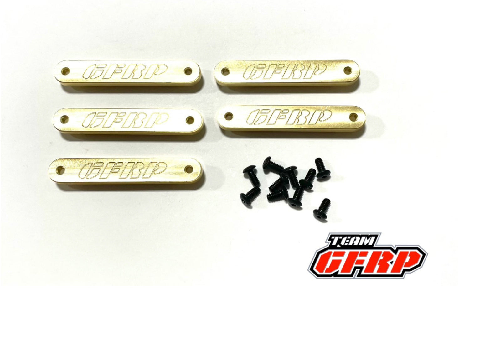 Apollo Bumper Brass insert Pack (5) Team GFRP – Racer Rc