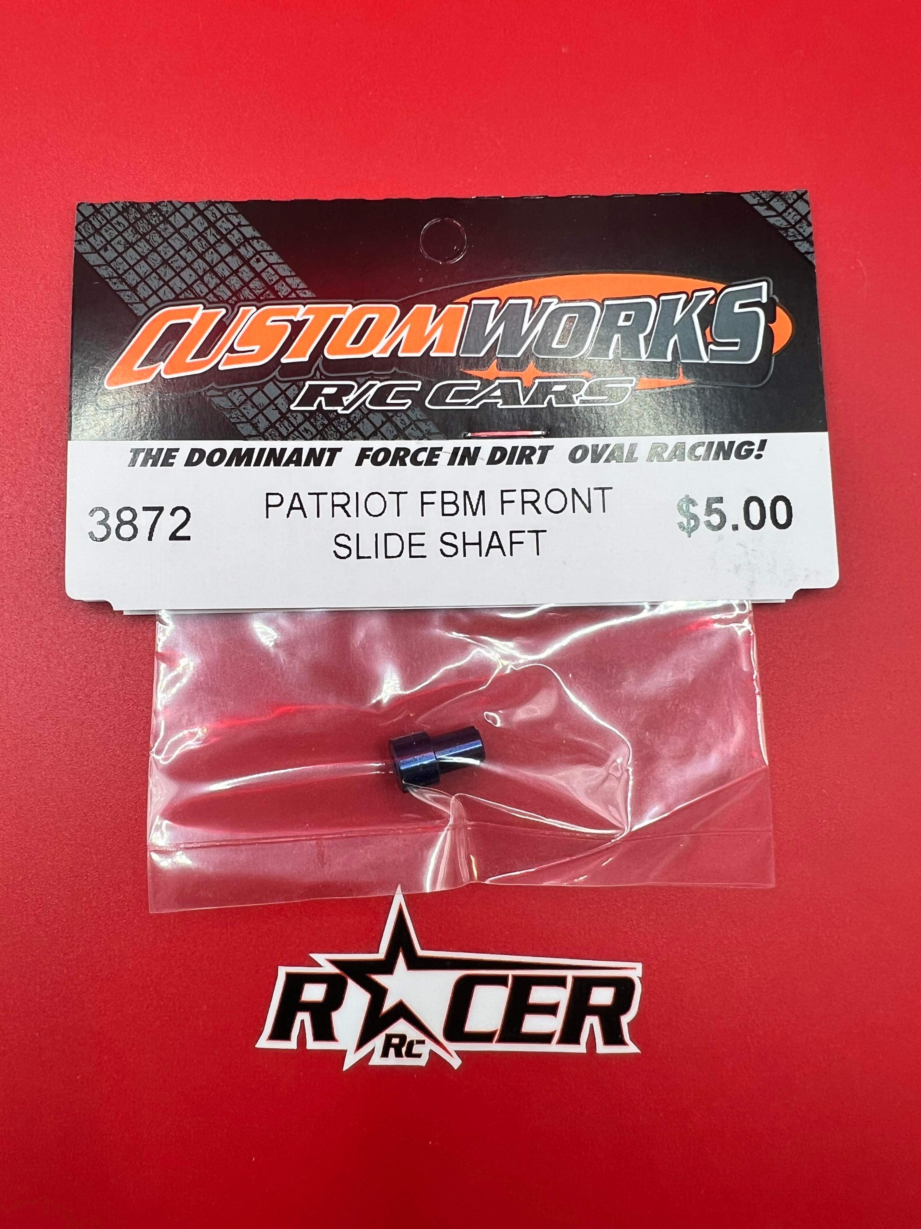 Custom Works PATRIOT FBM FRONT SLIDE SHAFT – Racer Rc