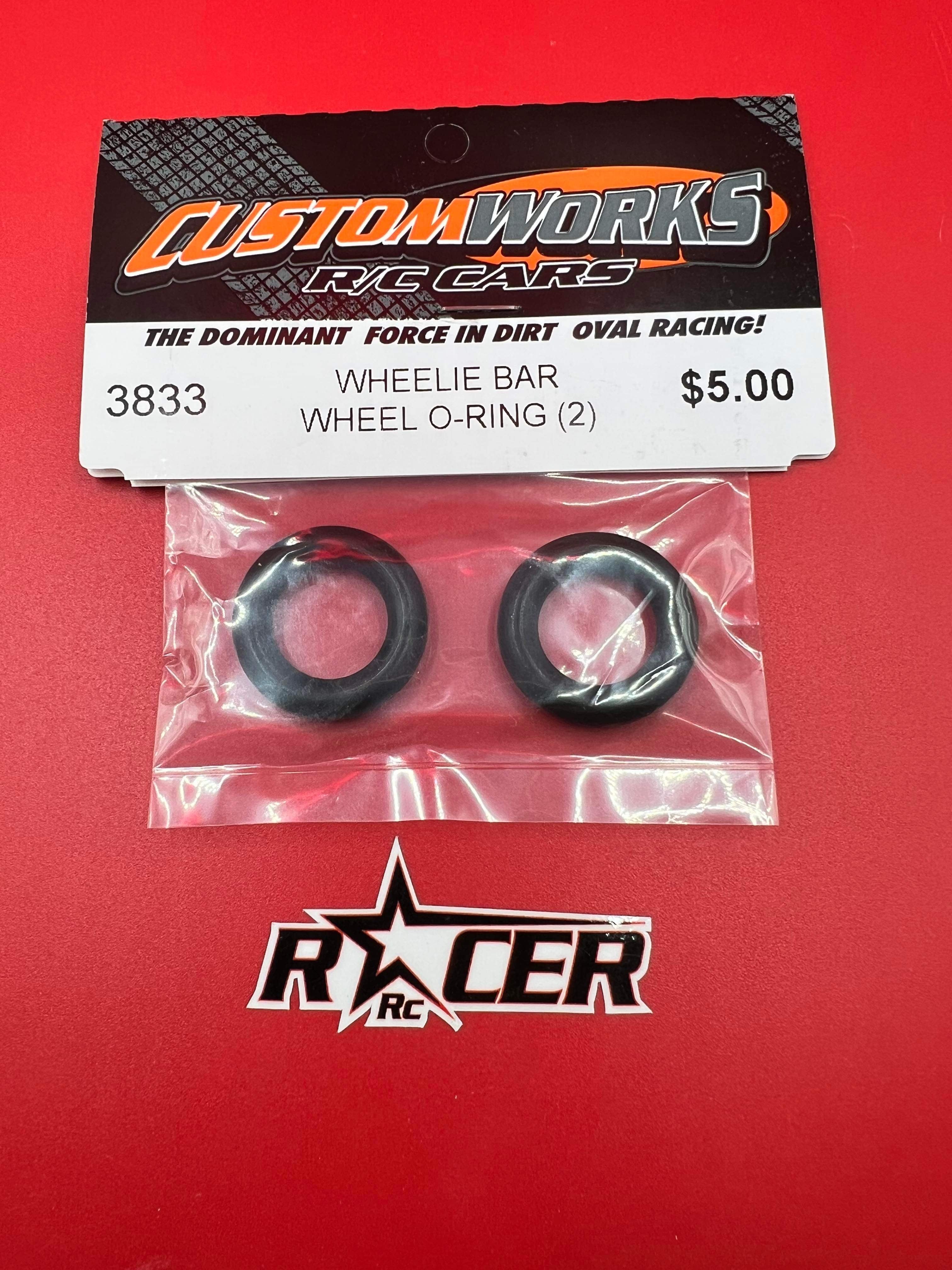 Custom Works PATRIOT WHEELIE BAR WHEEL O-RING (2) – Racer Rc