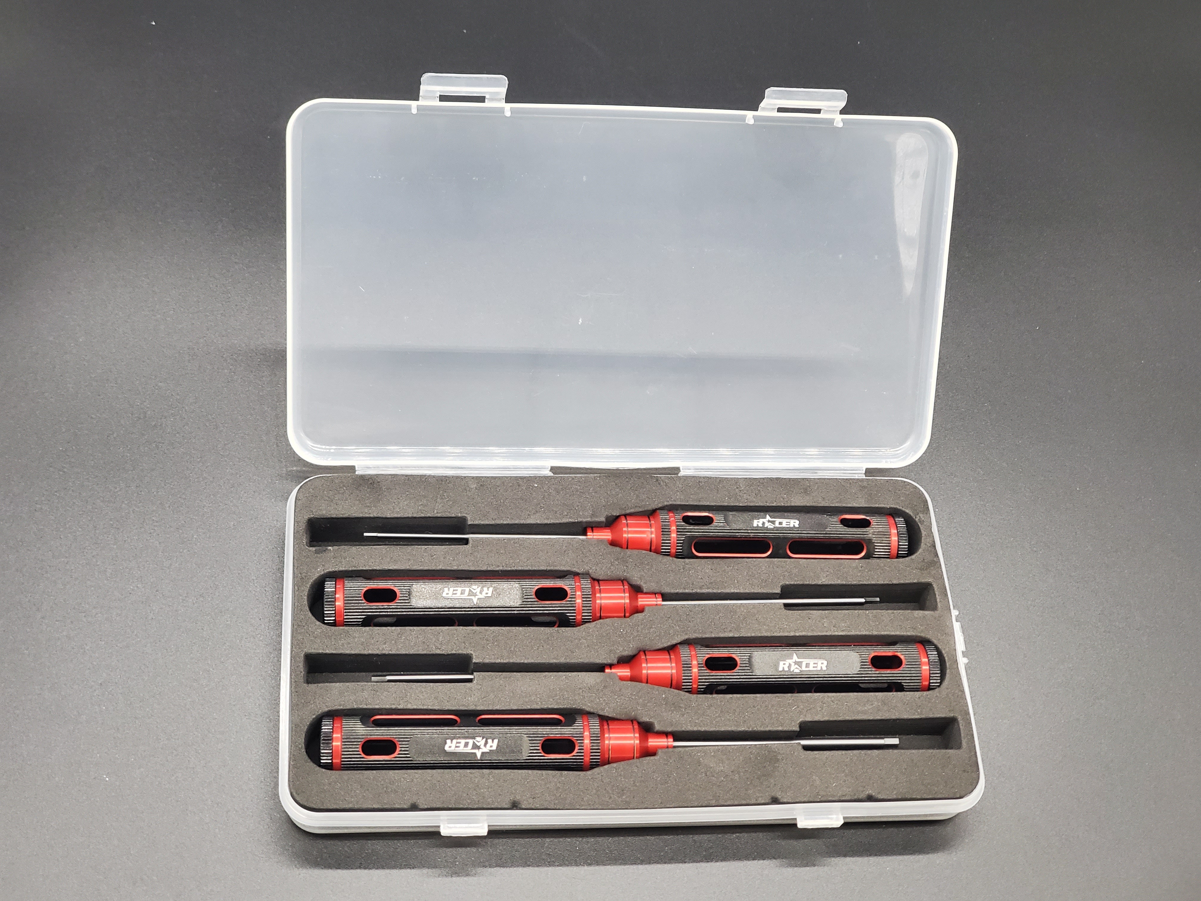 RacerRC 4 Piece Metric Allen Wrench Set With Case – Racer Rc